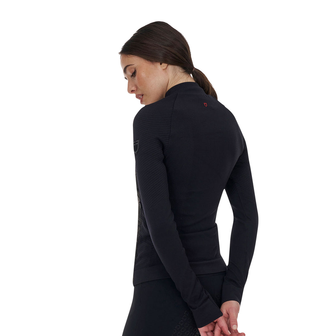 RIDERTECHNOLOGY FULL ZIP HIBRYD NYLON+KNIT QUILTED JACKET – OUMA HORSE